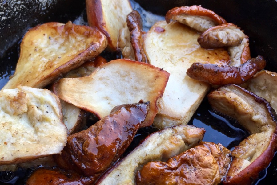 Porcini in the pan - Smoked Fine Food
