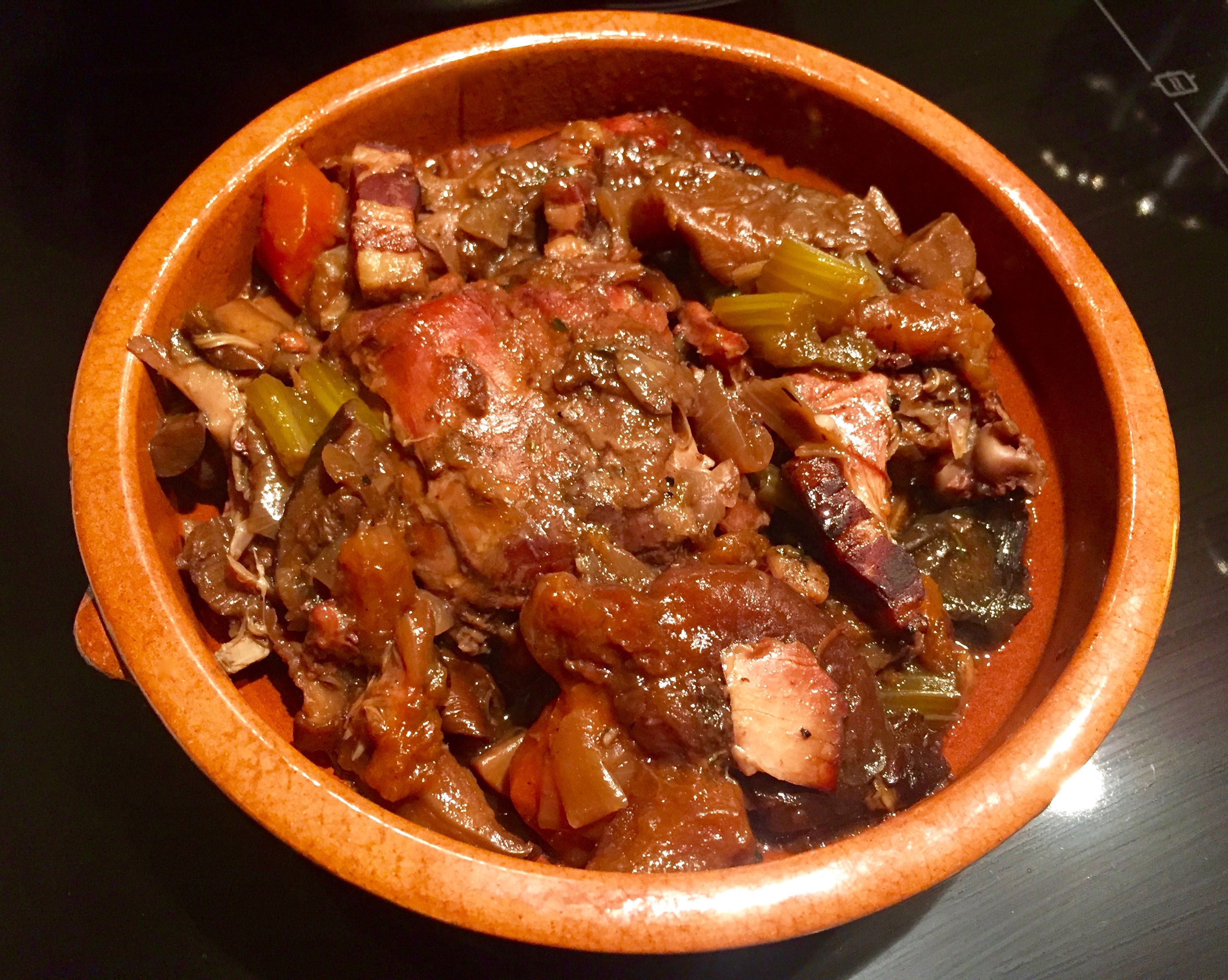 Rabbit served Tuscan style - Smoked Fine Food