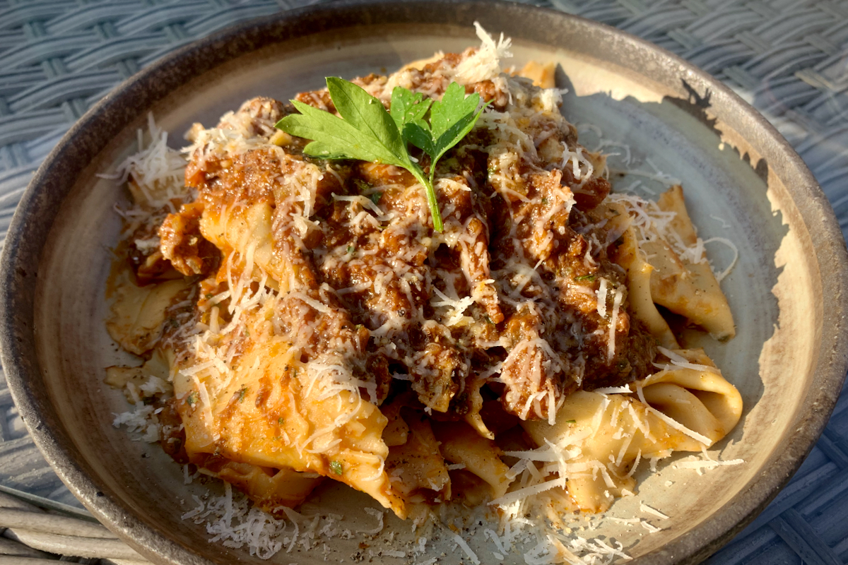 Wagyu Ragù:- crazy title - great dish! - Smoked Fine Food