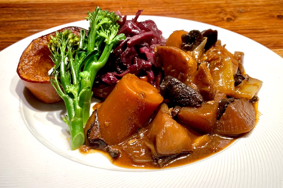 Vegetable Bourguignon - revisited - Smoked Fine Food